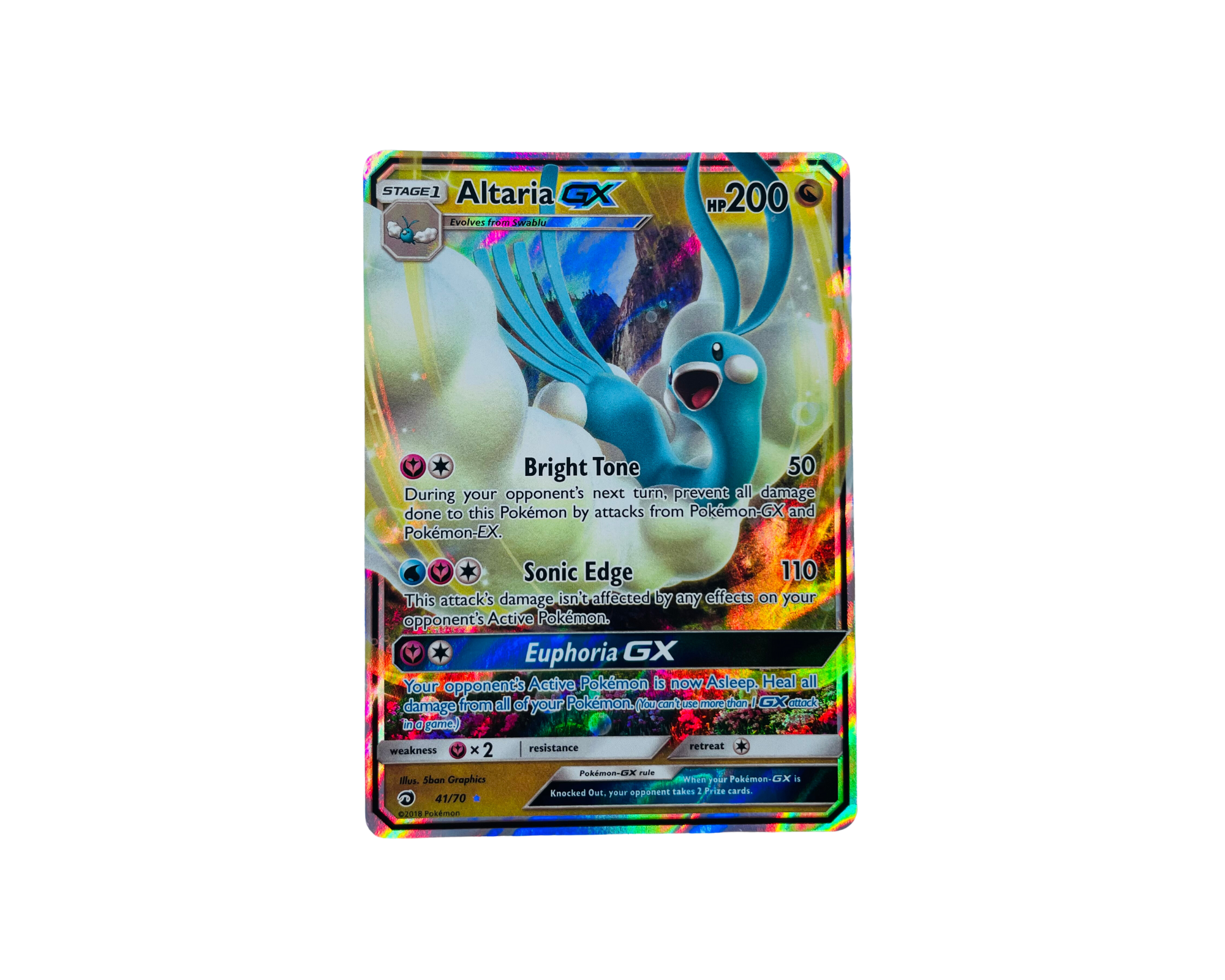 Altaria GX 41/70 | Pokémon Card