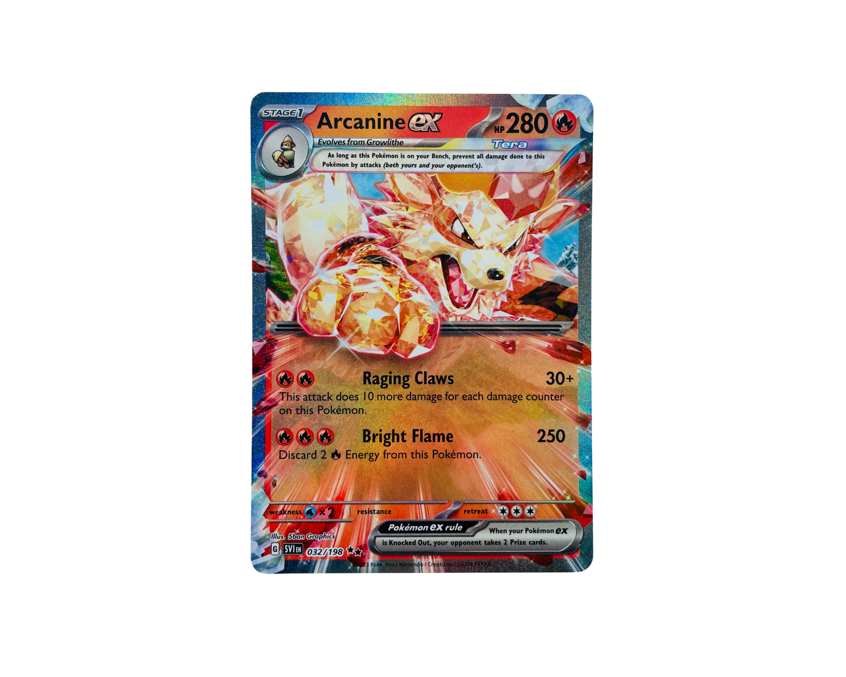 Arcanine EX 032/198