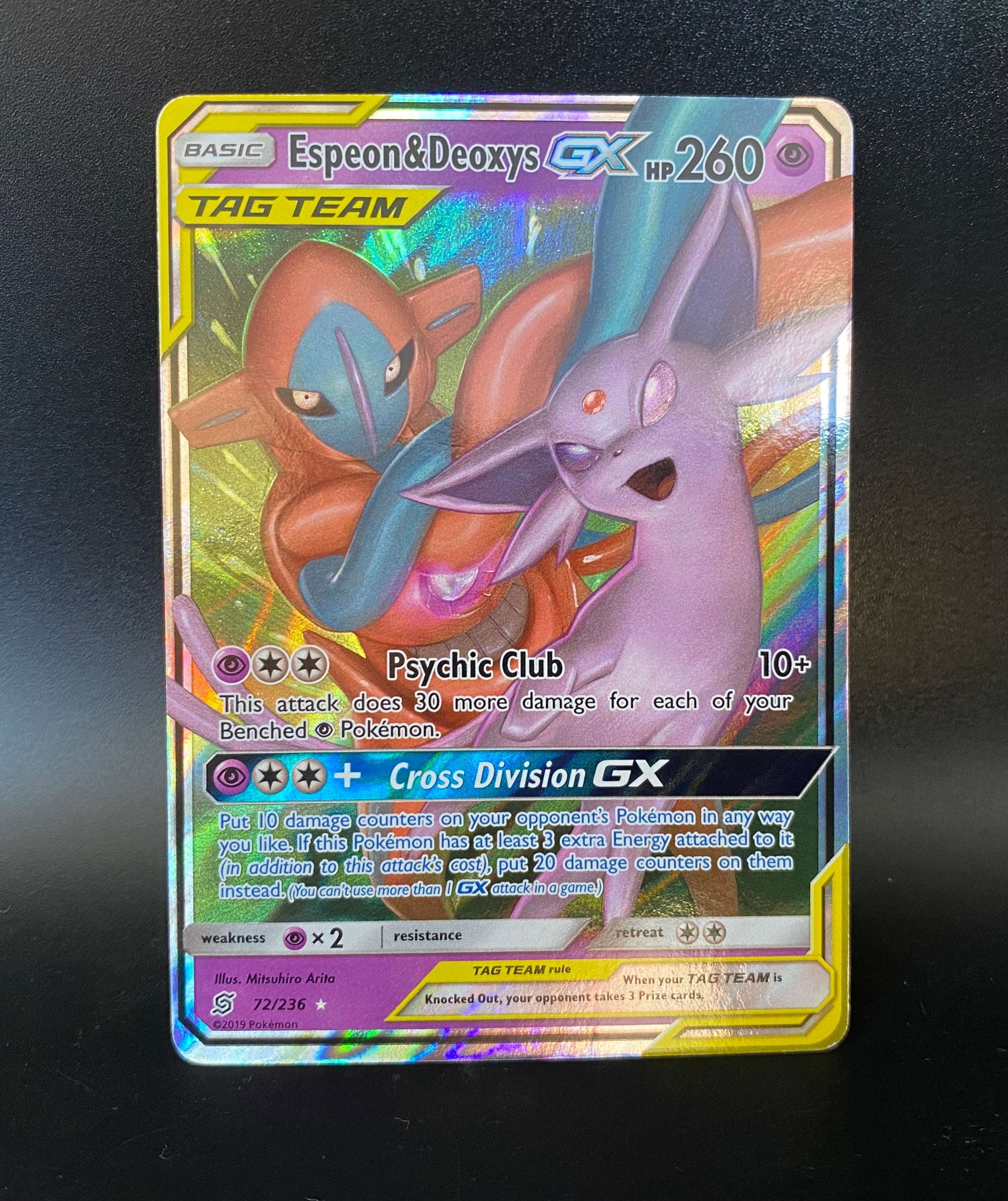 Espeon & Deoxys GX 72/236