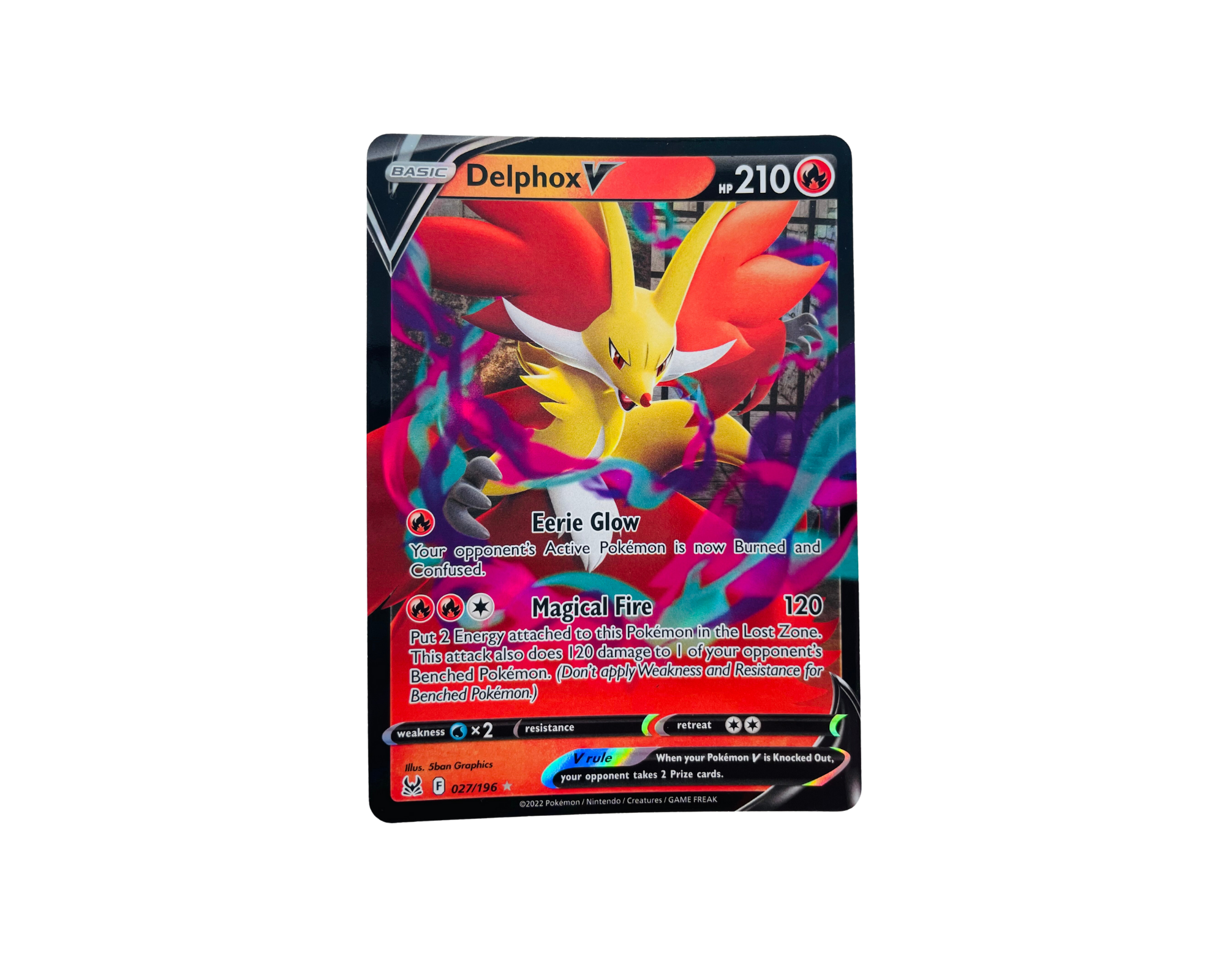 Delphox V 027/196 | Pokémon Card