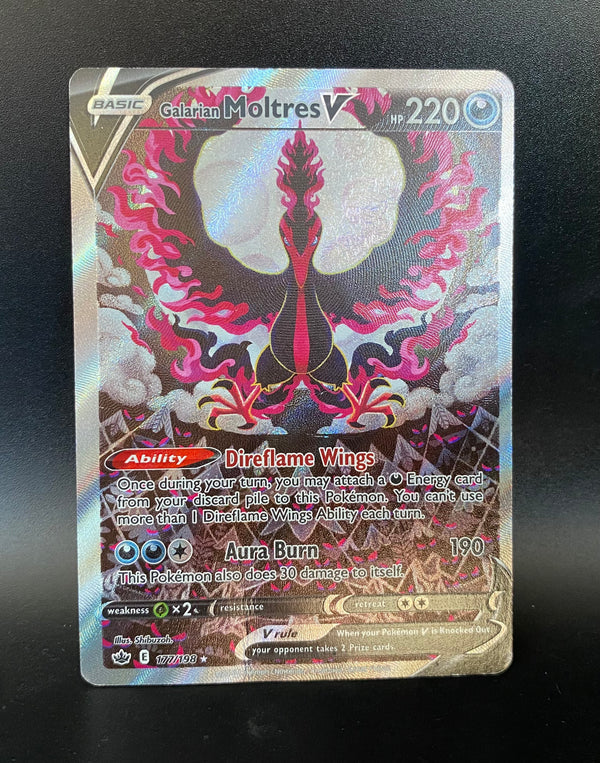 Galarian Moltres 177/198 Alternate Art | Pokémon Card