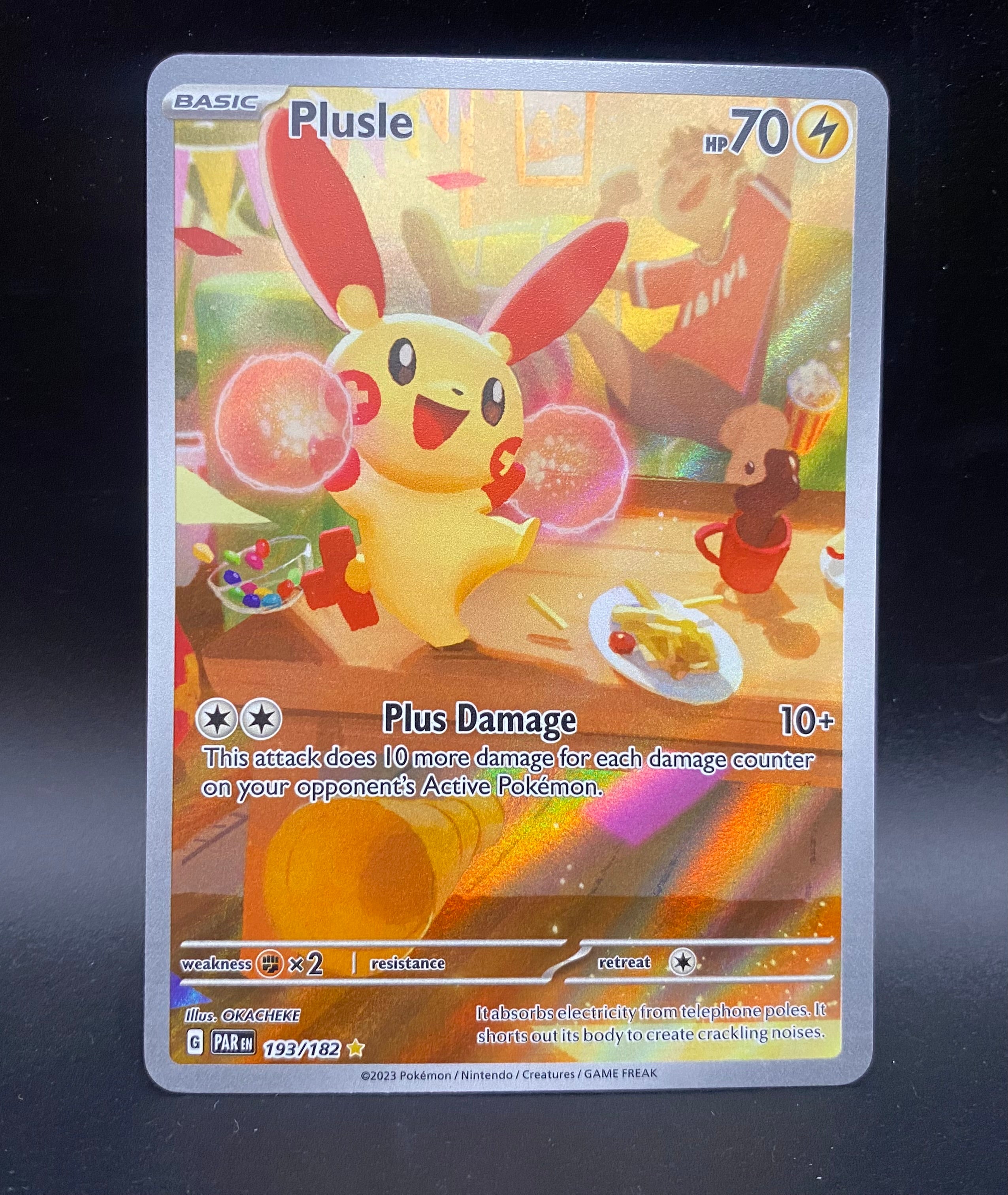 Plusle 193/182 Illustration Rare | Pokémon Card