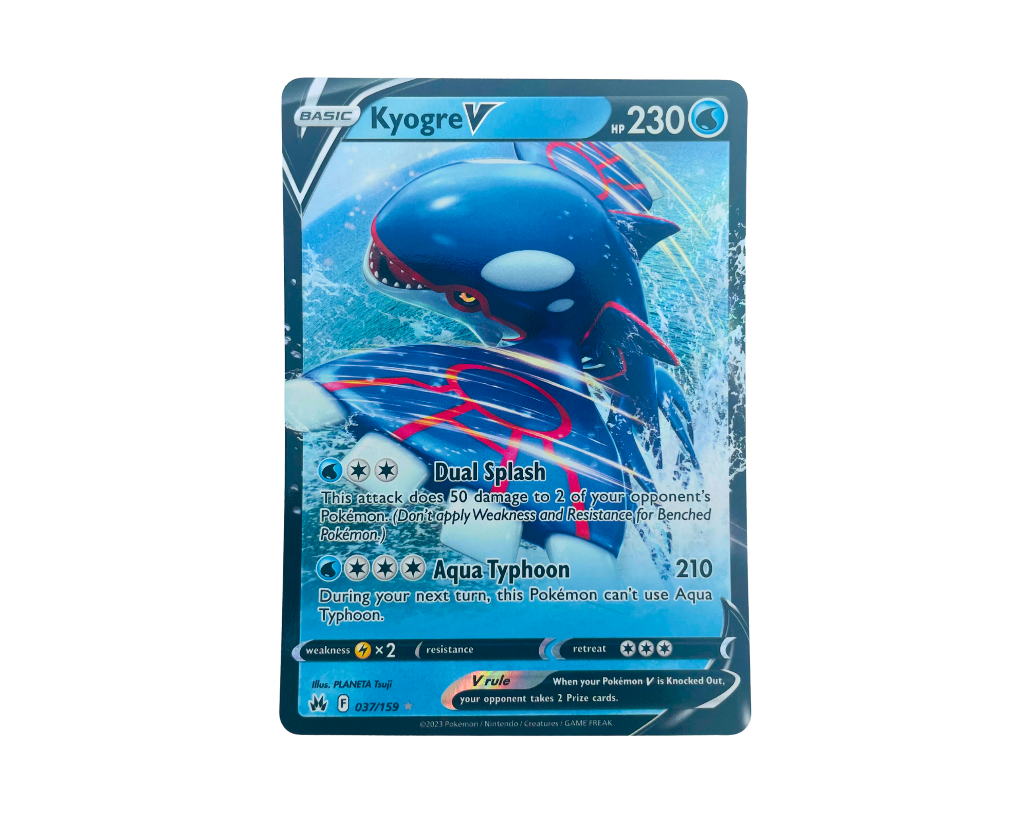 Kyogre V 037/159 | Pokémon Card