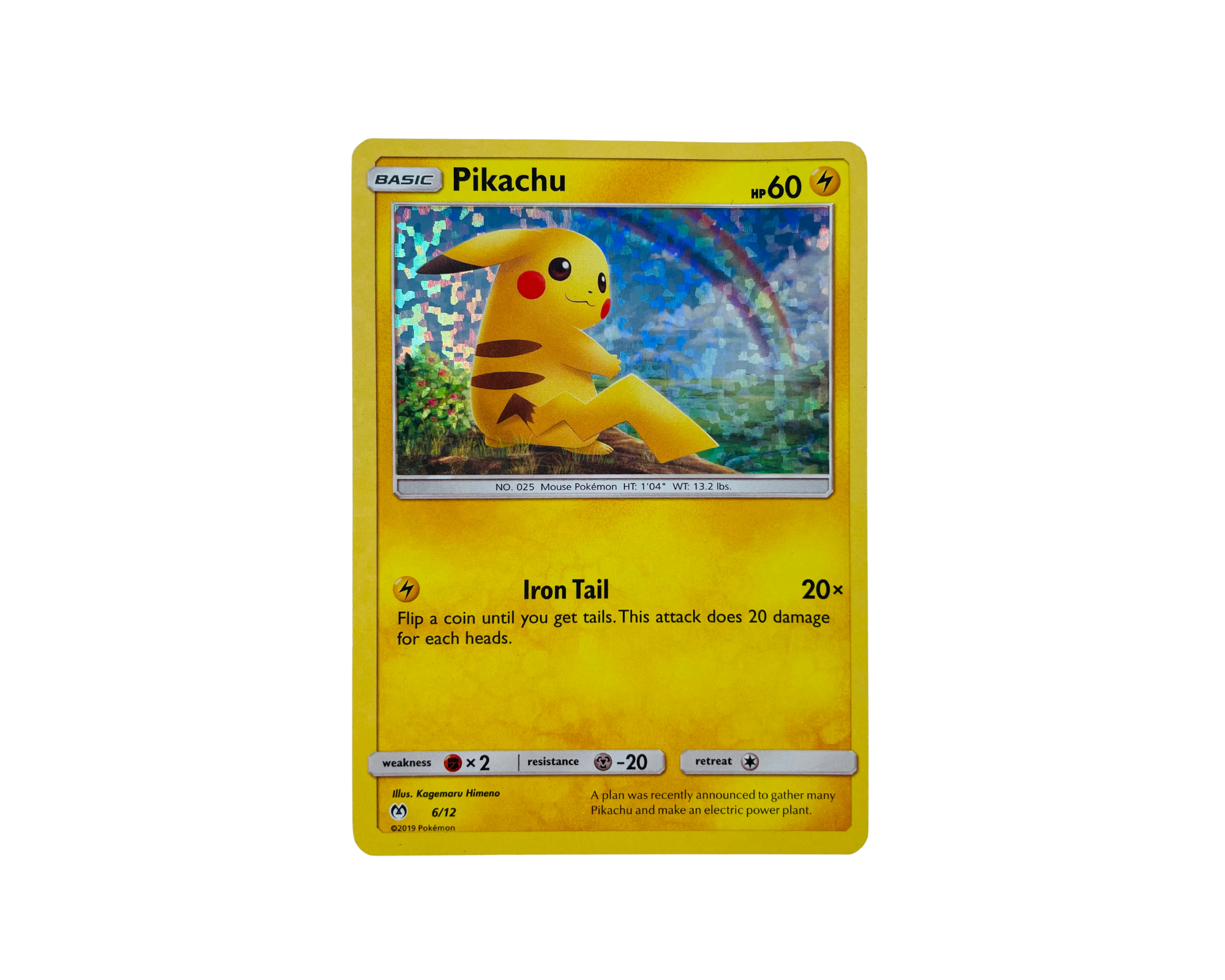 Pikachu 6/12