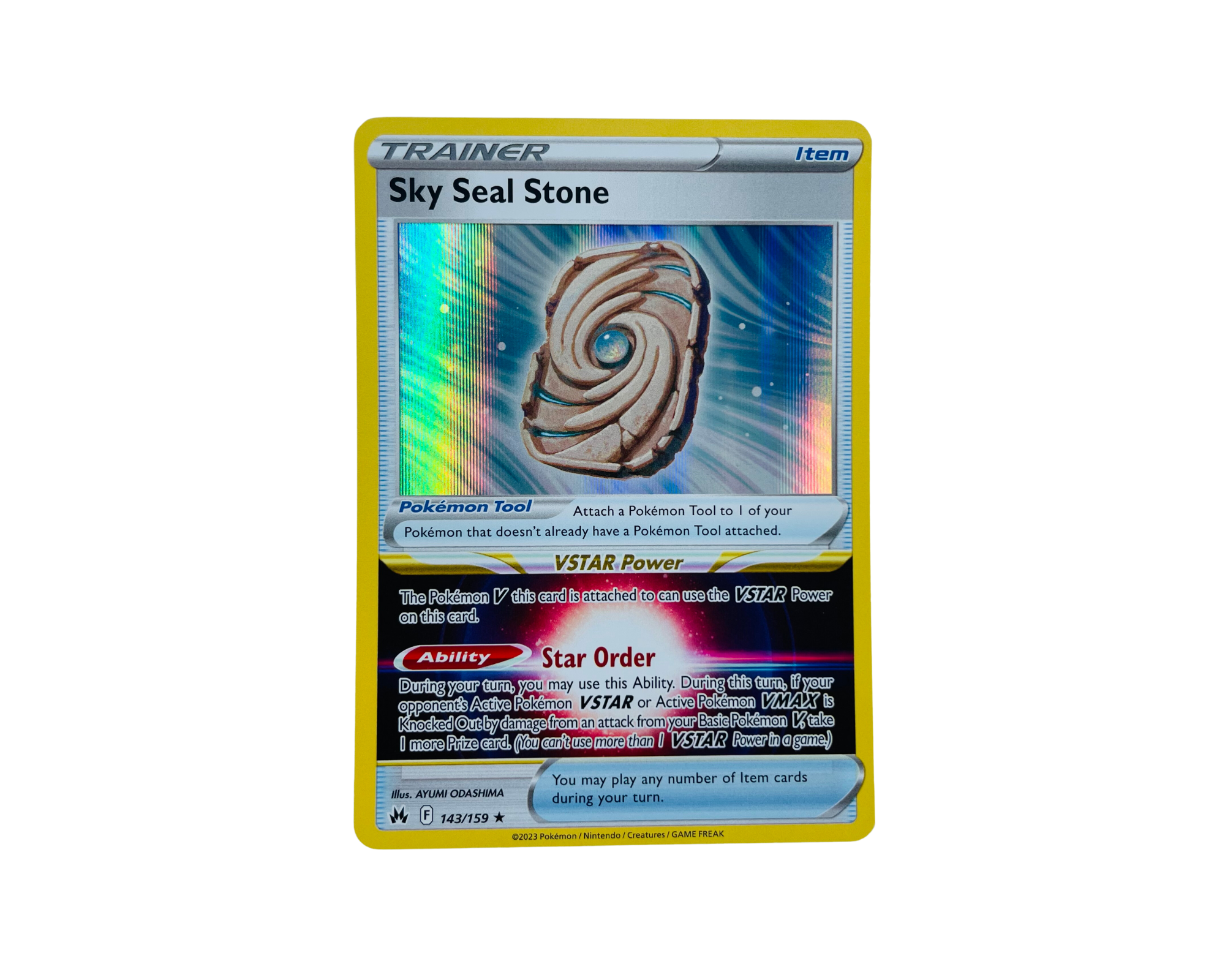 Sky Seal Stone 143/159 | Pokémon Card