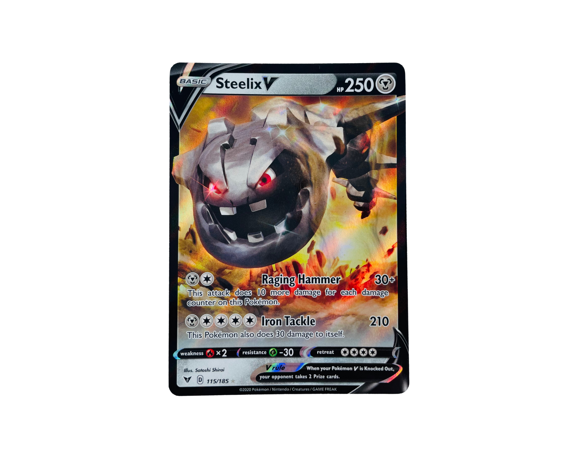 Steelix V 115/185 | Pokémon Card